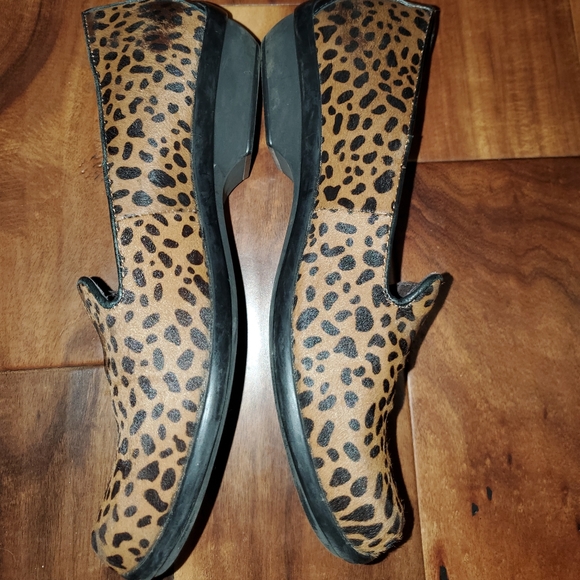 Dansko | Shoes | Dansko Oliviacalf Hair Leopard Cheetah Print Loafer ...